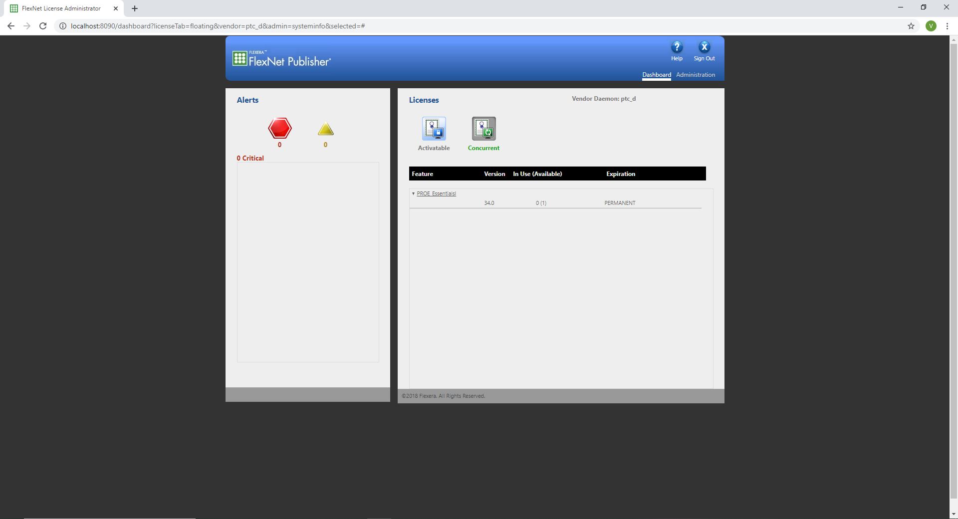 Solved: reinstalling of Flexnet LM not working for Creo 3 - PTC Community